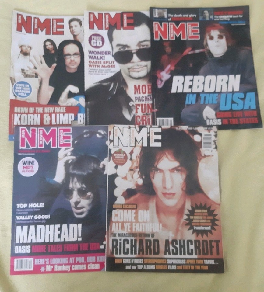 17 X NME Magazines New Musical Express 1999 4th Sept - 25 Dec/1st ...