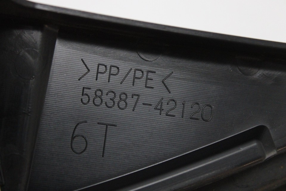 2017 TOYOTA RAV4 REAR TRUNK SILL SCUFF PLATE TRIM PANEL 58387-42120 OEM ...