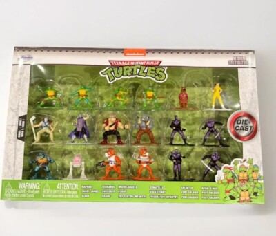 Jada Toys TMNT Teenage Mutant Ninja Turtles Nano MetalFigs 18 Die Cast ...