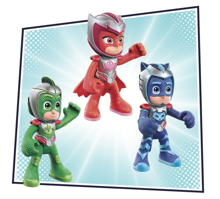 NEW OFFICIAL PJ MASK FLIGHT TIME MISSION PLAYSET ARTICULATED ACTION ...