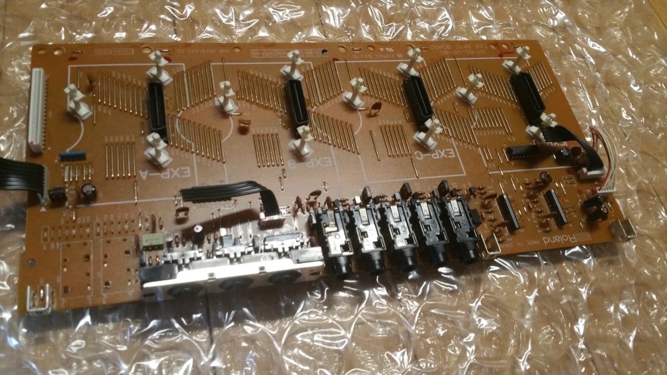 Roland XP-80 workstation EXP BASE BOARD - roland xp80 - exp base board ...