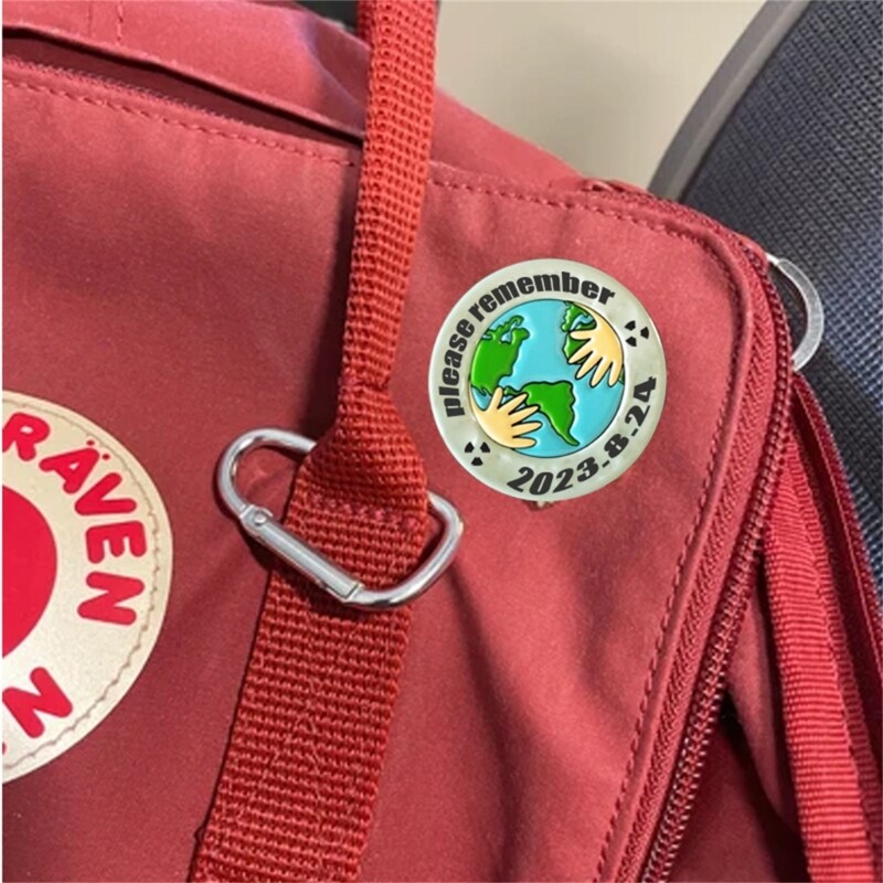 Quality Lapel Badge Brooch Pins Ocean Pollution Badge for Clothing and ...