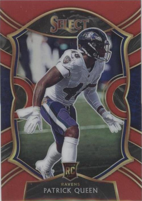 2020 Panini Select - Concourse Patrick Queen #93 Red Prizm /99 (RC) for ...