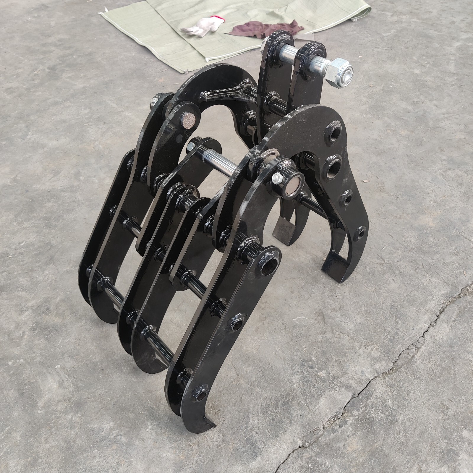 Mini Excavator Attachment Grapple Grabber for Grabbing, Scrapping ...