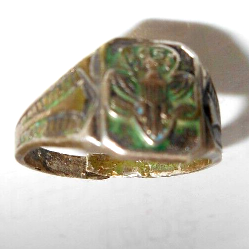 Vintage Girl Scouts Sterling Silver Ring Adjustable GSA 925 GUC ...
