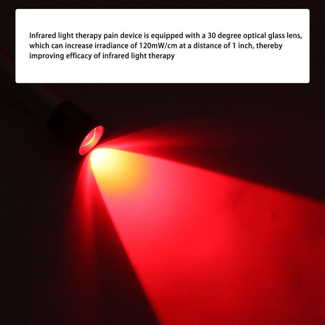 Red Light Lamp Flashlight Device LED Infrared Lamp Therapy Pain Relief ...