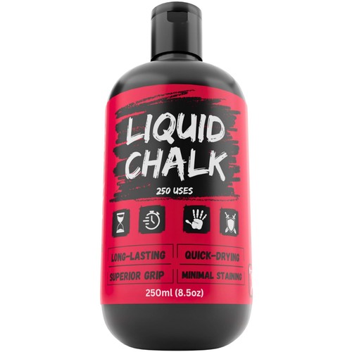 PowerGrip Liquid Chalk - Ultimate Grip Enhancer for Gym, Weightlifting ...