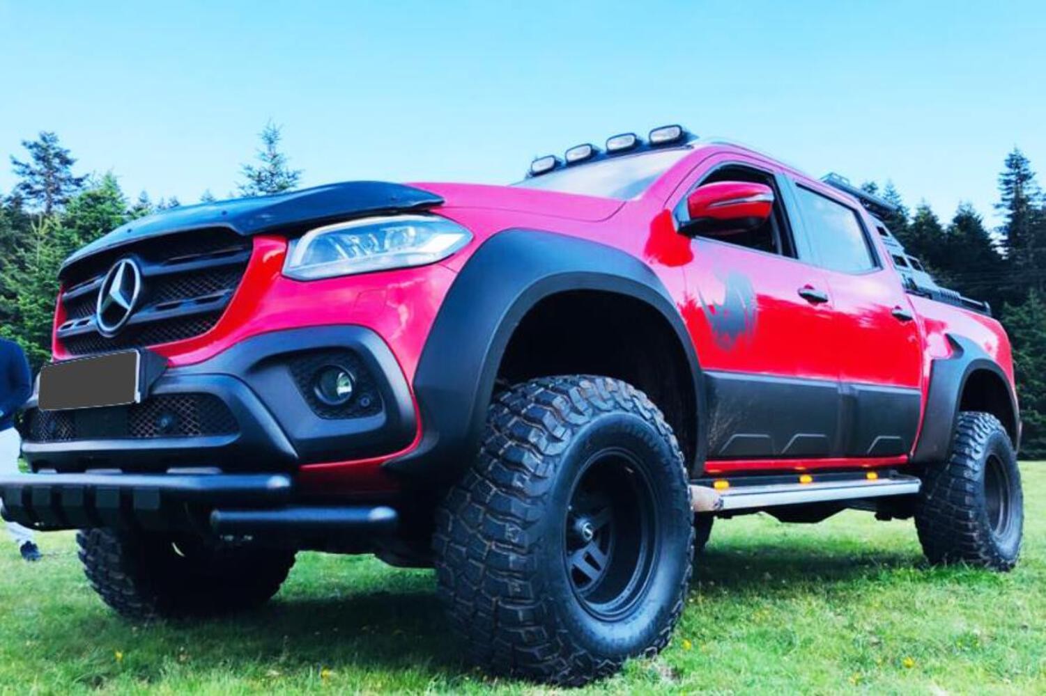 Mercedes X-Class Wheel Arch Extensions | eBay UK