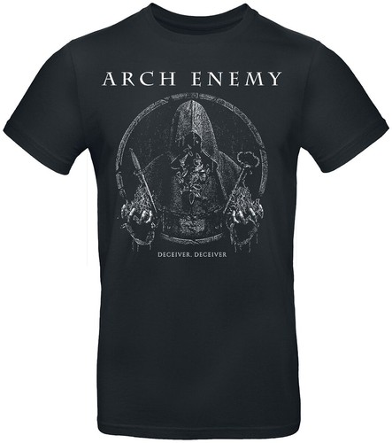 Arch Enemy T-Shirt Herren Deceiver schwarz Band-Merch, Bands, Nachhaltigkeit | eBay.de