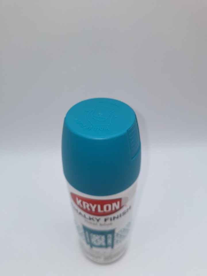 Krylon Chalky Finish Tidal Blue 4111 Spray Paint 12 Oz New 724504041115 ...