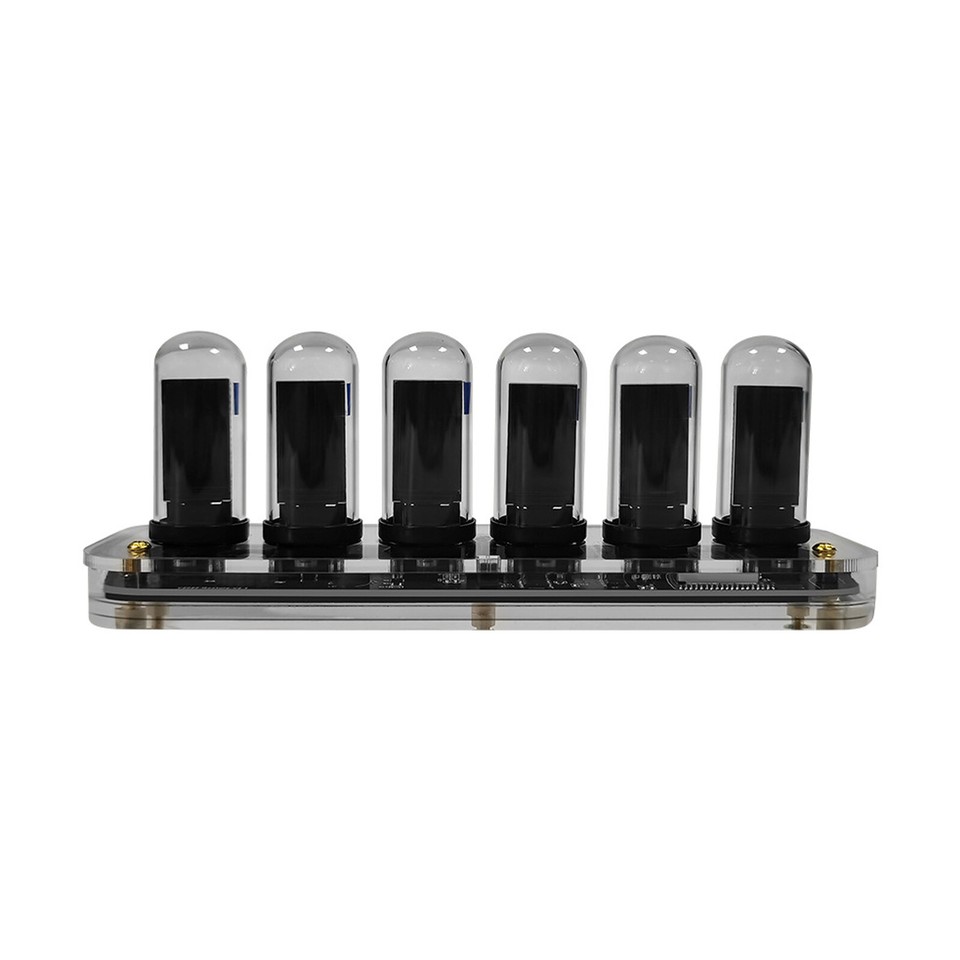 EleksTube IPS RGB Nixie Tube Clock Glow Customized Dial Styles Display ...