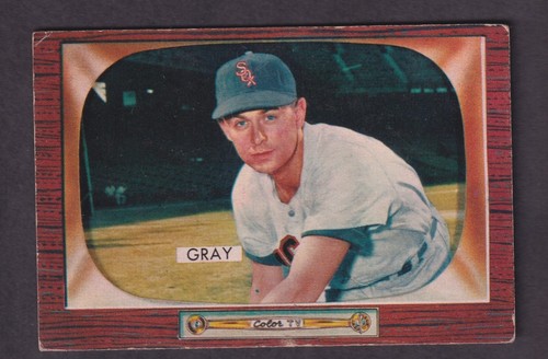 Ted Gray 1955 Bowman #86 VG | eBay