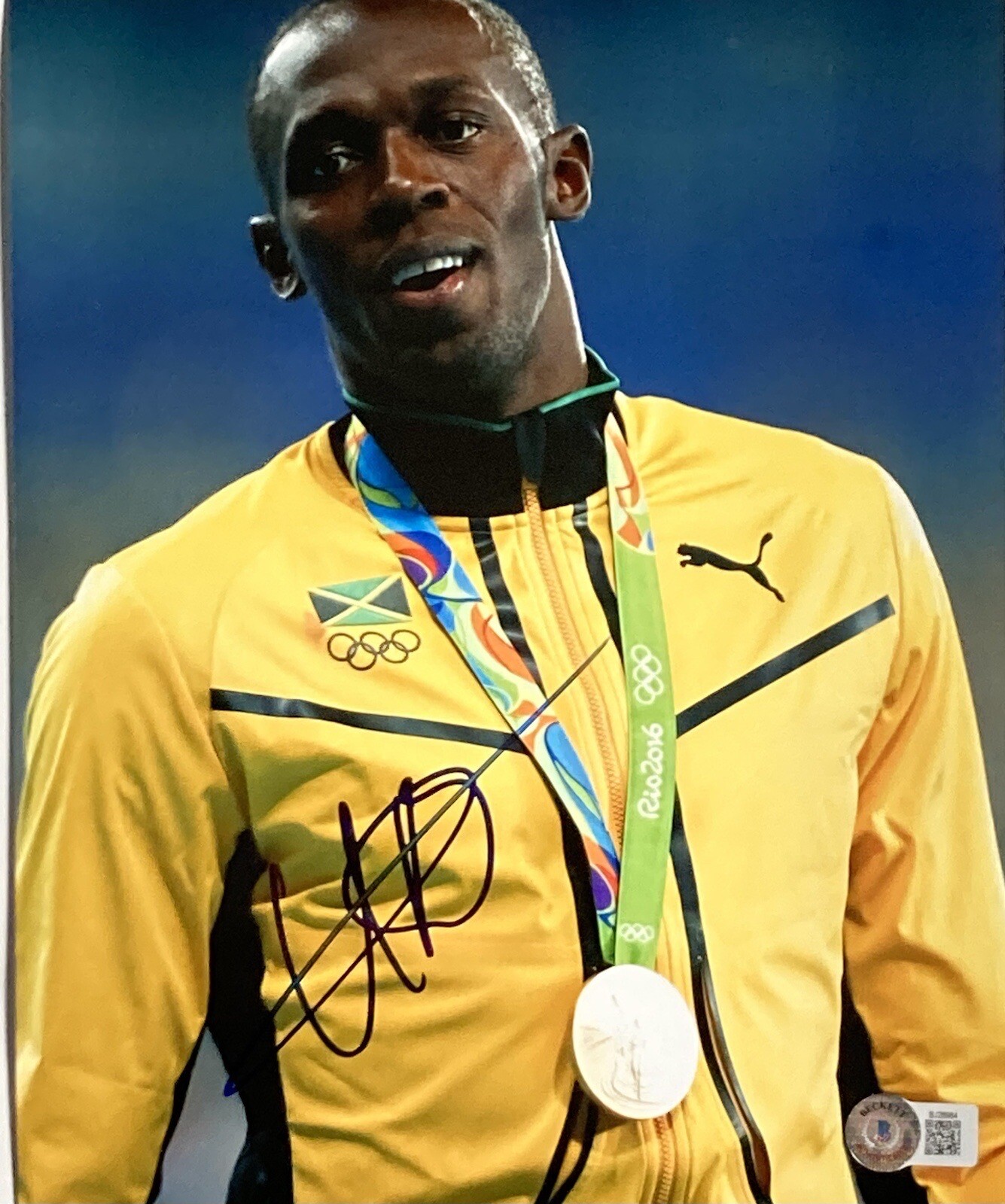 Usain Bolt Autographed Signed 8X10 Photo Olympic Track Gold Medalist ...