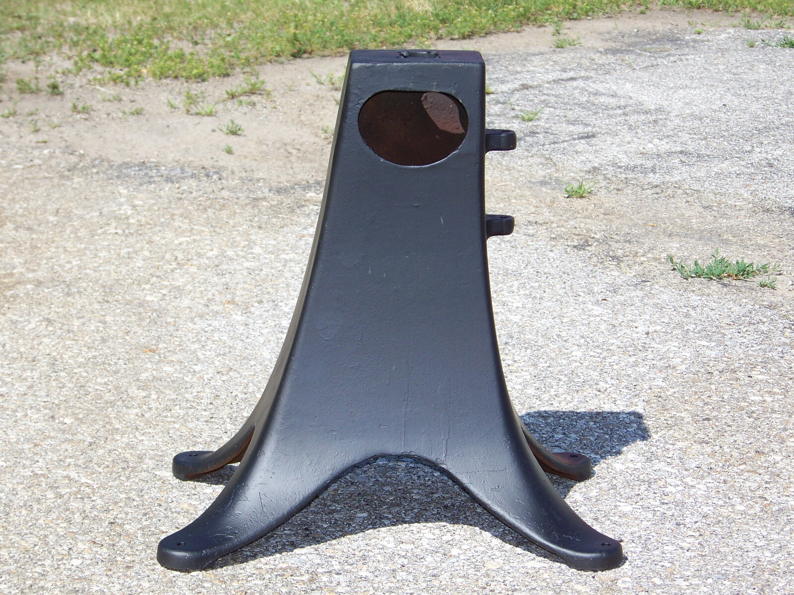 Antique Cast Iron Cream Separator Base Stand Steampunk Industrial Table ...