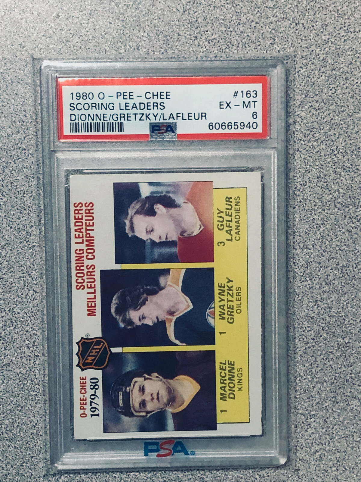 1980-81 80/81 OPC #163 Wayne Gretzky/Dionne/Lafleur - Scoring Leaders - PSA 6 | eBay