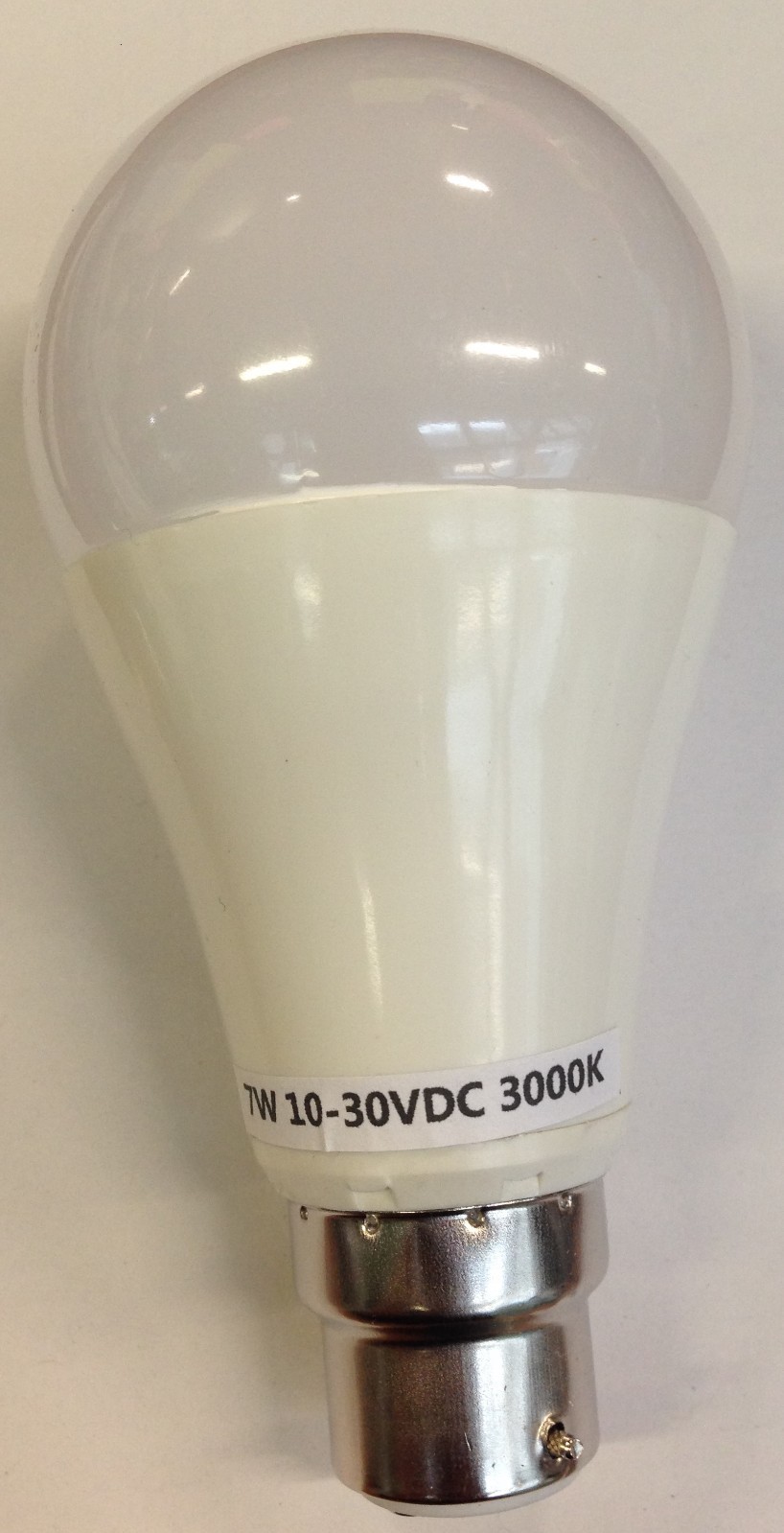 7W 12V-24V B22 volt led lights bulbs,Warm White Camping Boat Car Remote ...