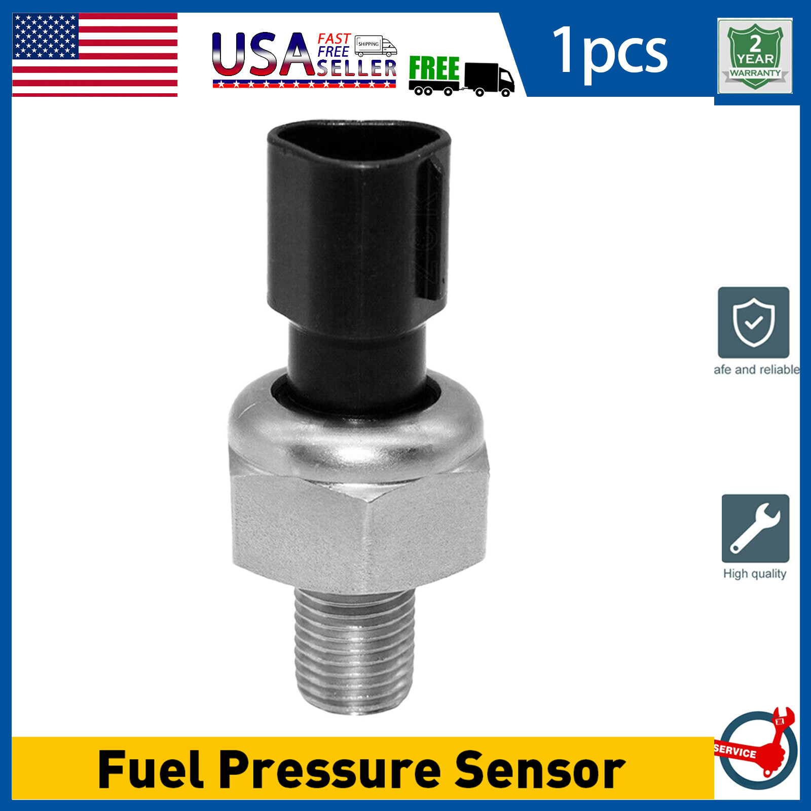 New Fuel Pressure Sensor For Toyota Lexus Avensis Rav4 Crown 89458 ...