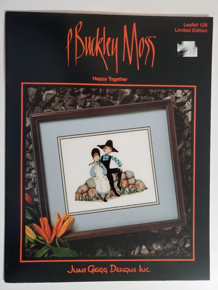 P Buckley Moss June Grigg Designs-Amish theme cross stitch patterns ...