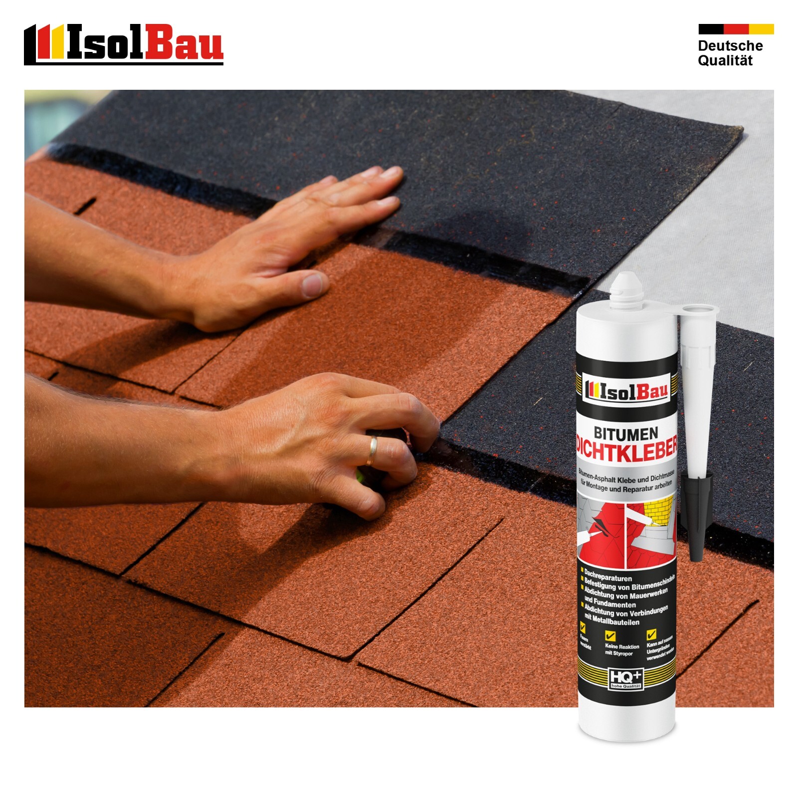 Dachschindeln 1 Paket Bitumenschindeln Bitumenkleber Bieberschwanz ...
