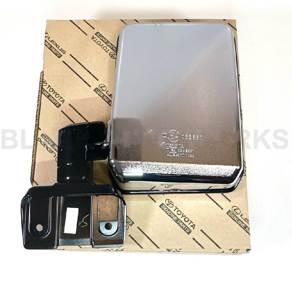 Genuine Toyota 70 Series Land Cruiser Prado Manual Chrome Side view ...