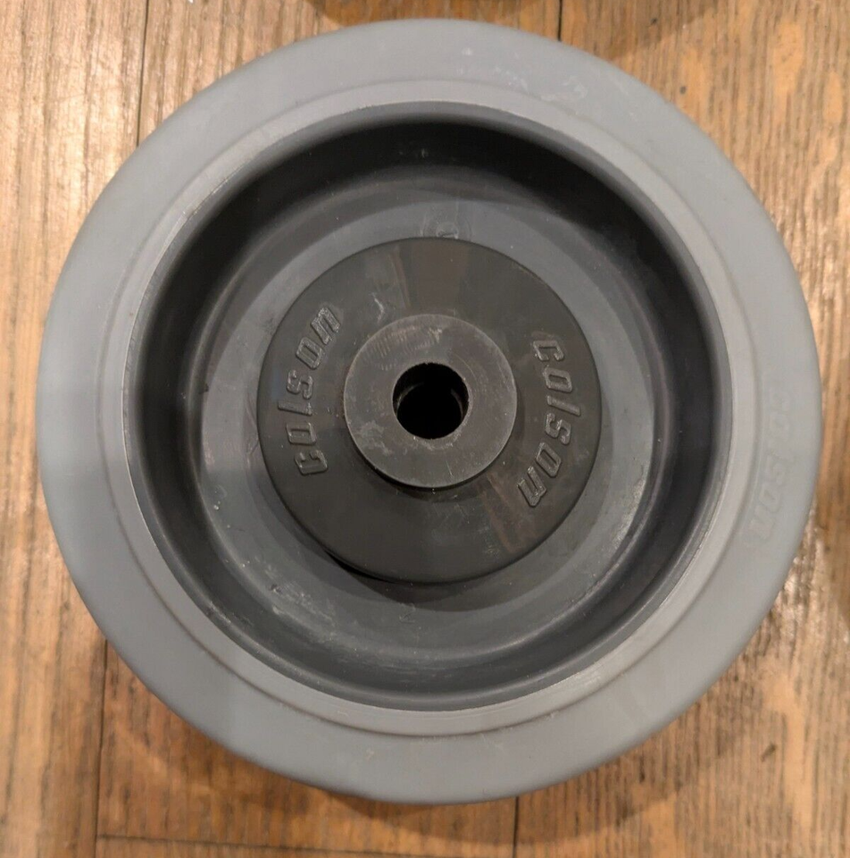 Set of 4 Colson Casters 4 3/4" x 1 1/4" 10mm center hole | eBay