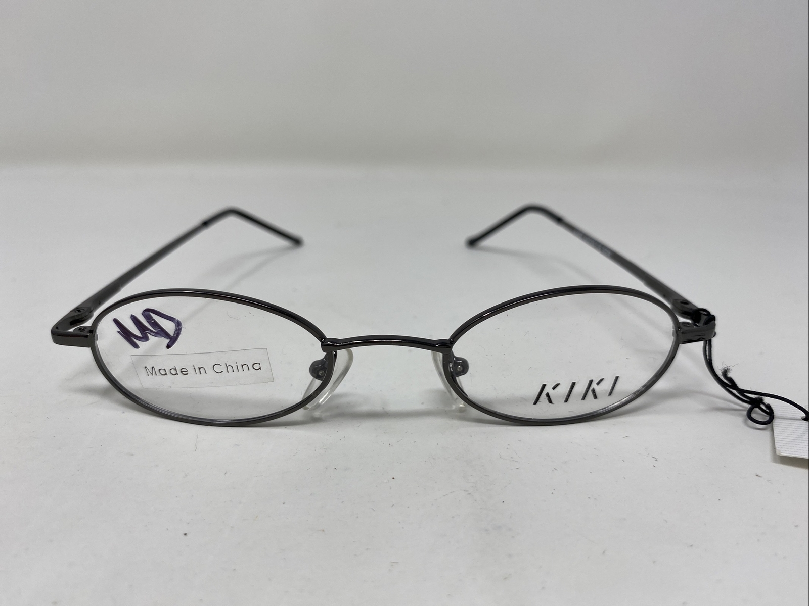 Kiki Eyeglasses Frame K-007 SGN 43-20-135 Silver/Gunmetal Full Rim ...