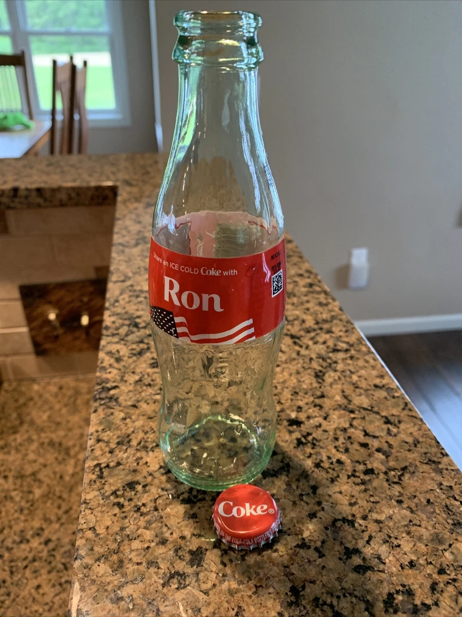 Cold Glass Coke Bottle