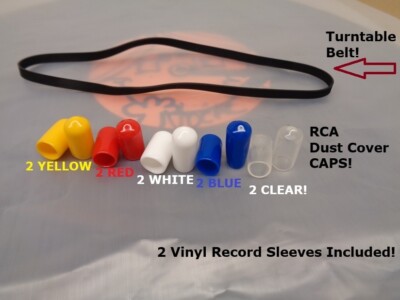 BELT & RCA DUST COVERS FITS YAMAHA K-540 K 600 K-640 KX-500 U KX-530 ...