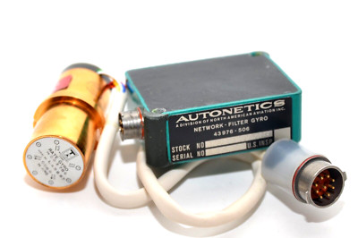 MIL spec Aerospace Network-Gyro-Filter-Set by Autonetics Typ P/N 40901 ...