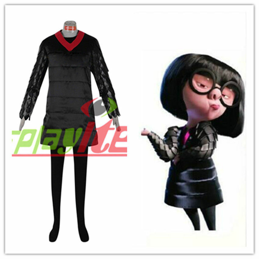 Edna Modus Cosplay The Incredibles Edna "E" Modey Cosplay Costume