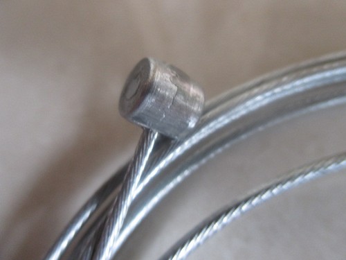 BARREL END FRONT / REAR INNER V BRAKE CABLE CYCLE BICYCLE BIKE 2000mm ...