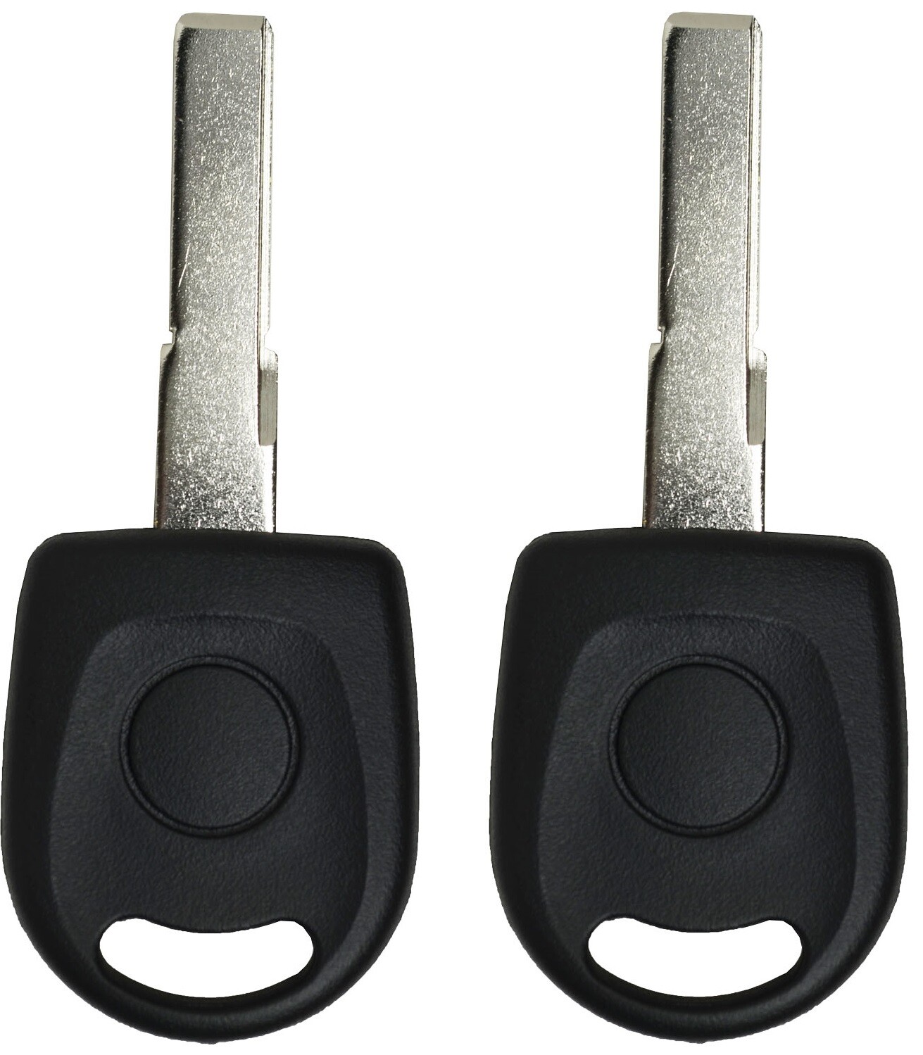 2pcs Uncut Transponder Chip Key HU66T6 for VW Volkswagen With ID48 ...