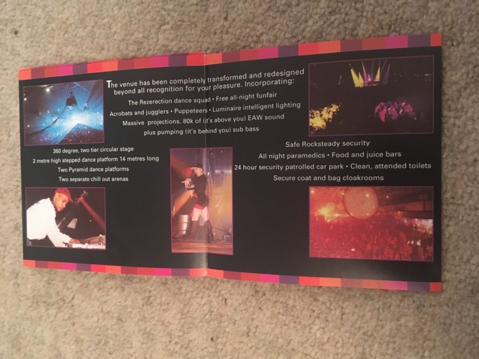 Rezerection 10 April 1993 @ The Royal Highland Centre Rave Flyer Flyers ...