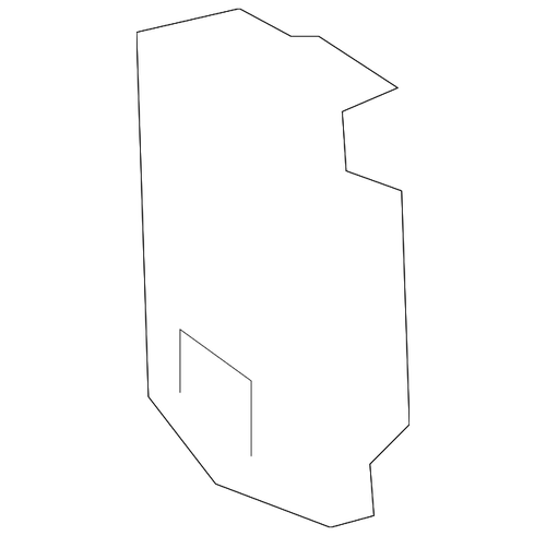 Genuine GM Driver Side Front Compartment Side Rail Bracket 84752631 | eBay