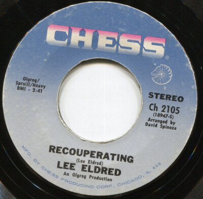 Lee Eldred - Recouperating 1969 7" CH 2105 Very Good Plus (VG+) | eBay