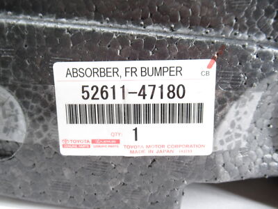 Genuine OEM Toyota 52611-47180 Front Bumper Energy Absorber 2017-22 ...