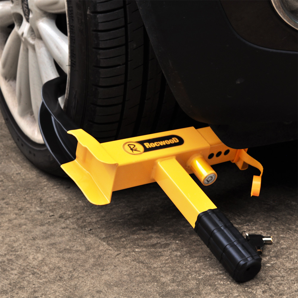 Caravan Wheel Clamp Lock Heavy Duty Anti Theft Trailer Security | eBay