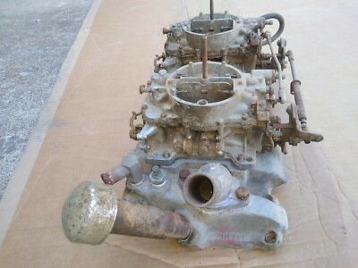 Creitz dual quad (2-4 barrels) intake | eBay