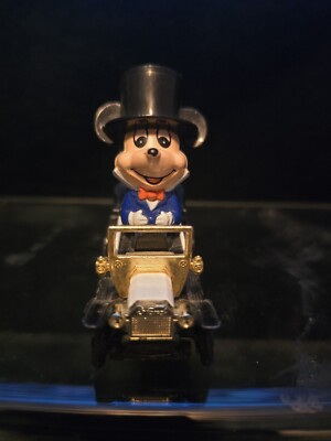 Vintage Mickey Mouse Toy Car Classic Ford Walt Disney Branded Tomy Toys ...