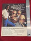 REO Speedwagon Alan Gratzer for Ludwig Drums 1981 Print Ad - Great To ...
