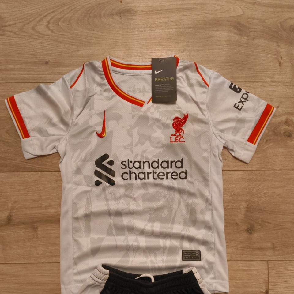 Liverpool Third Kit 24/25 - Kids - Age 4-5 years - Brand New With Tags ...