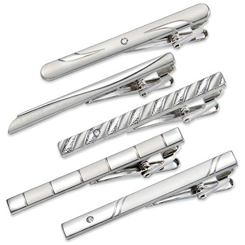 Freate Men's Tie Clips Stylish Accessory for Weddings Simple Luxury ...