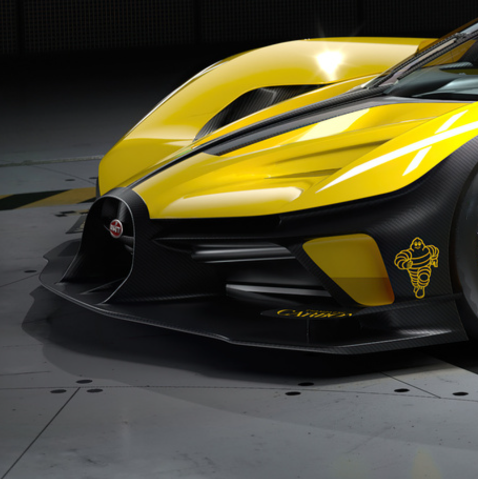 Bugatti Race Car Veyron Concept Chiron Custom Built Metal Body1:18SCALE ...