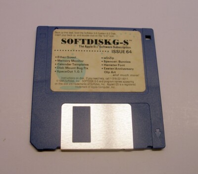 Softdisk G-S #64 Disk for Apple IIGS | eBay