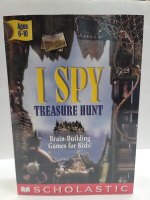 NEW 2001 I SPY TREASURE HUNT CD ROM VIDEO SCHOLASTIC GAME FOR KIDS FREE ...