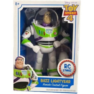 Disney Toy Story 4 Buzz Lightyear Remote Control Figure RC 27MHz NEW D ...