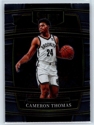 Cameron Thomas 2021-22 Panini Select RC #21 Brooklyn Nets | eBay