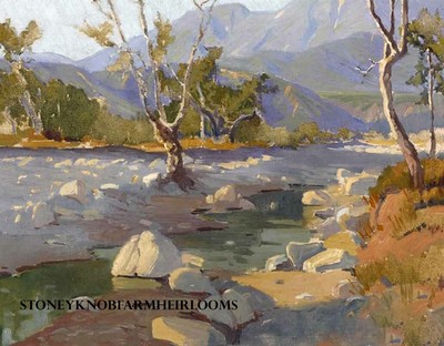 Arroyo Stream ~ American West Landscape ~ Counted Cross Stitch Pattern ...