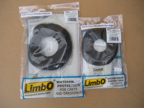 Limbo Knee & Foot Waterproof Protection for Casts & Dressings. Broken ...