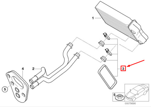 MINI COOPER R50, R53 HEATER CORE INSTALLATION KIT 64116910914 NO DUTY ...
